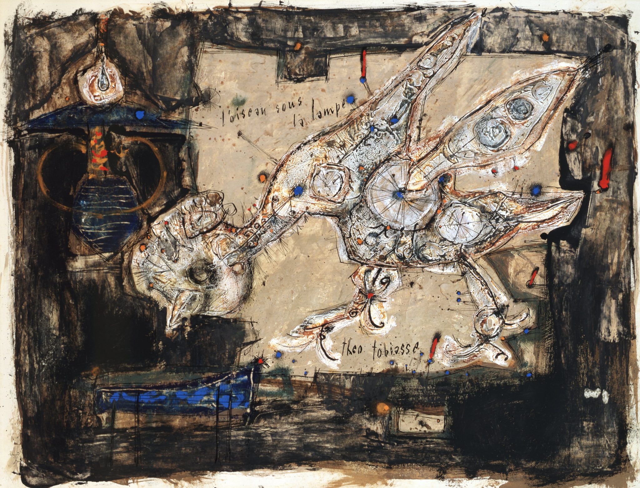 L’oiseau sous la lampe – Théo Tobiasse
