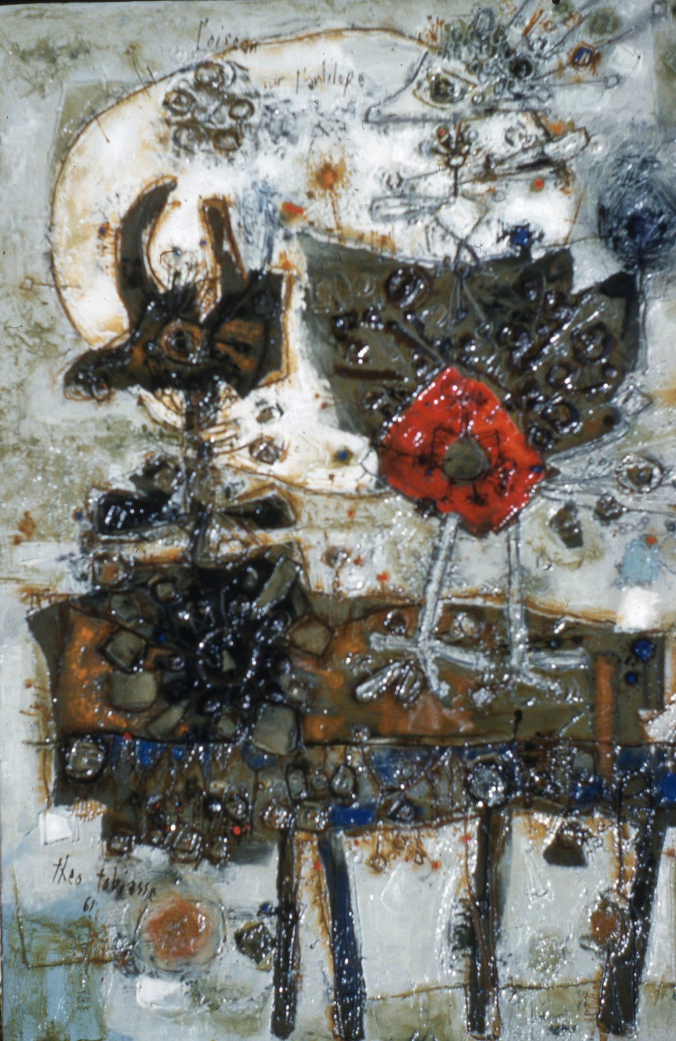 L’oiseau sur l’antilope – Théo Tobiasse